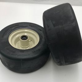 Set of 2 - 13x6.50-6 Smooth Beige Wheel - Compatible with Grasshopper ...